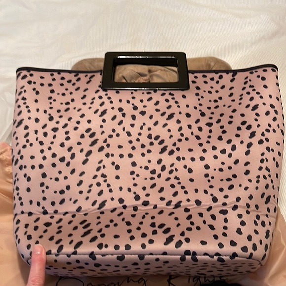 Bagging Rights | Bags | Bagging Rights Tote Mauve And Black Cheetah ...